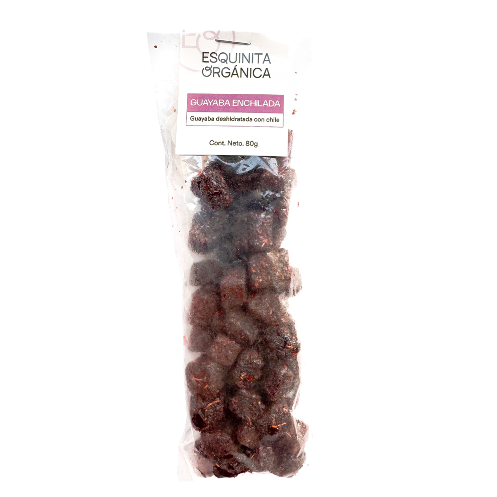 GUAYABA ENCHILADA 80G – Esquinita Orgánica
