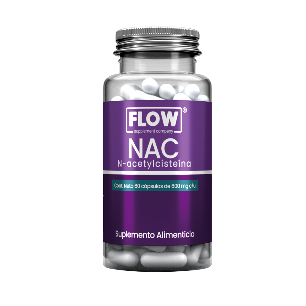 CAPSULAS NAC 60 CAP FLOW – Esquinita Orgánica